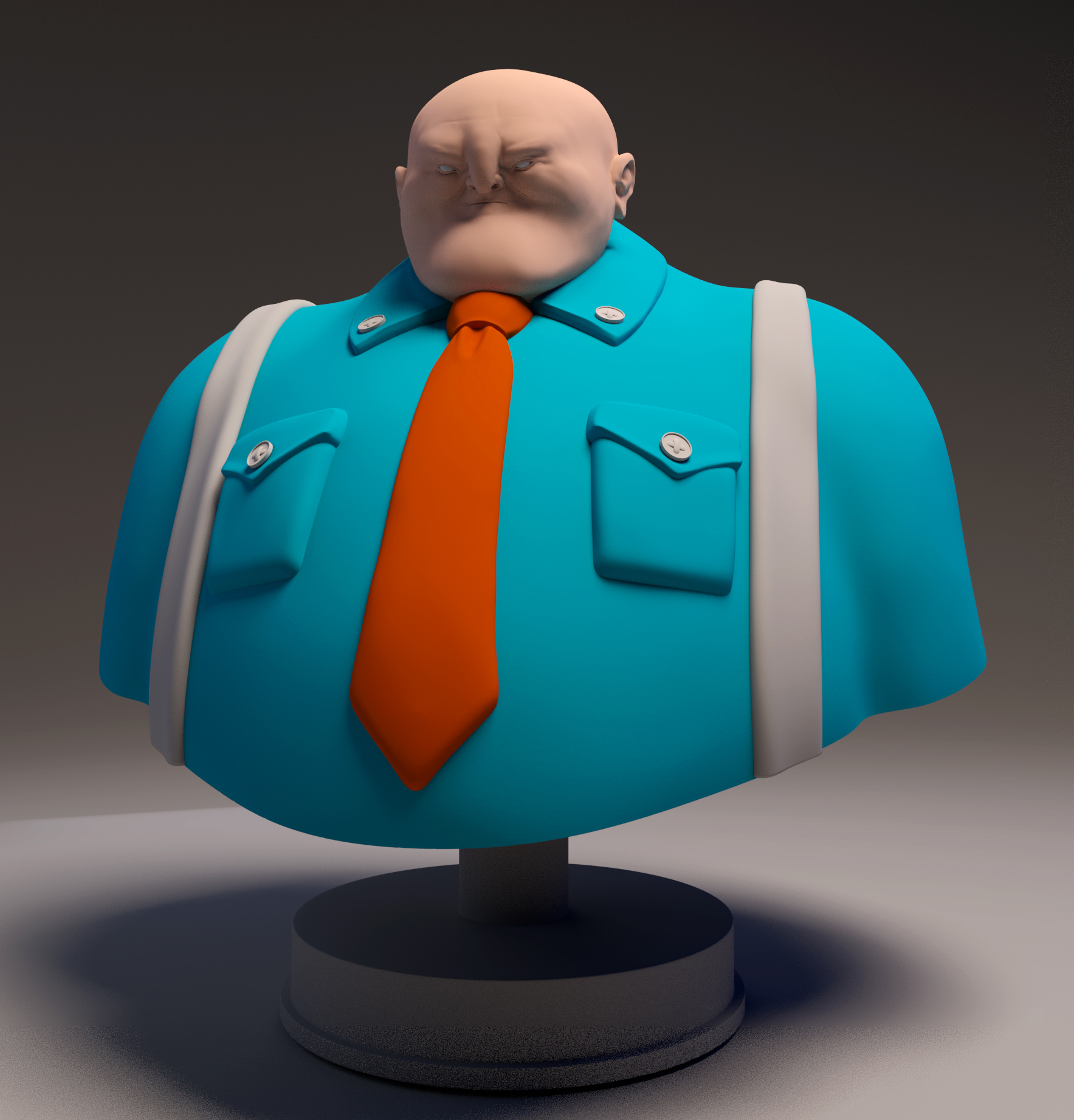 Spiderman's Kingpin(villain) Fan art - ZBrushCentral