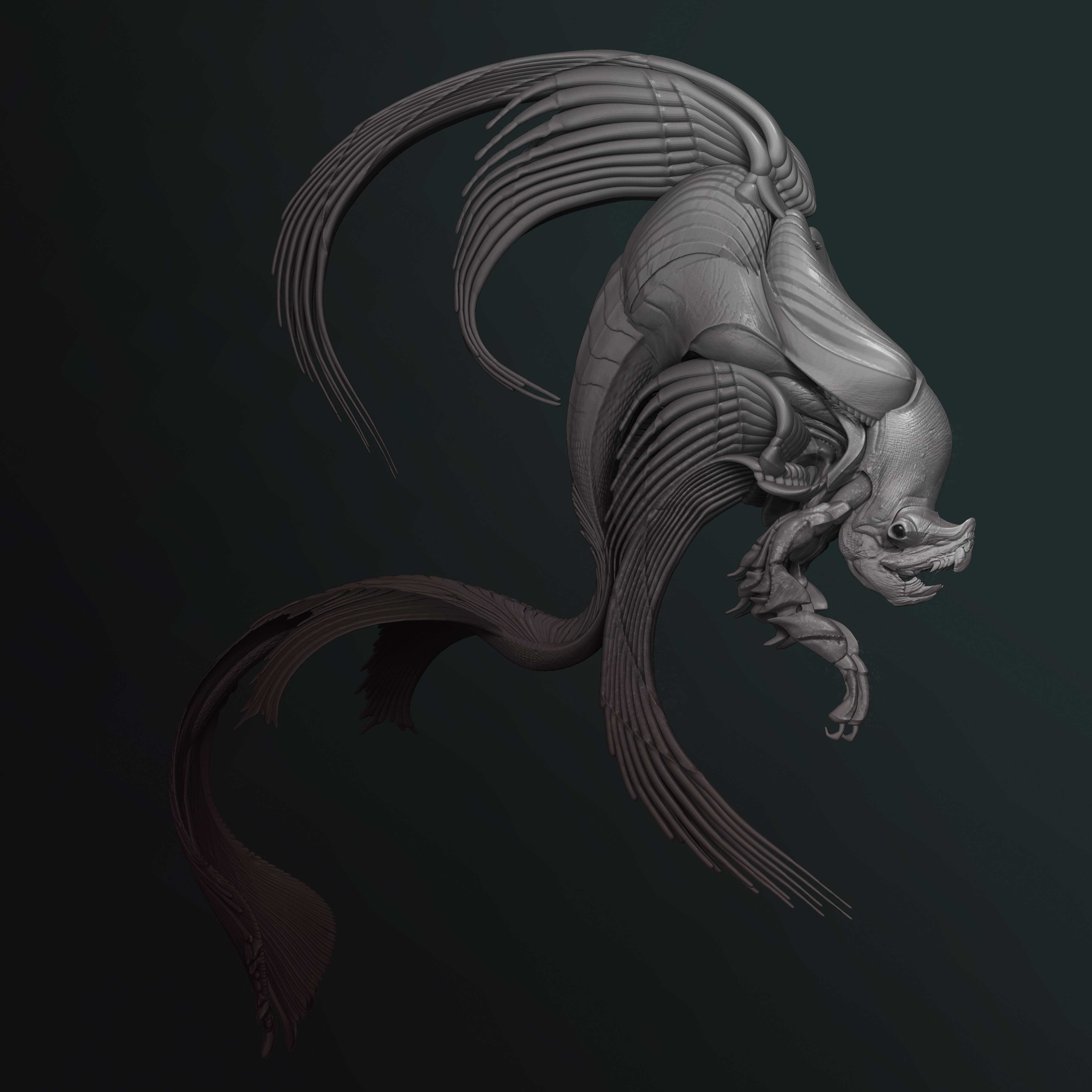 Some Of My Creature Sculpts Zbrushcentral