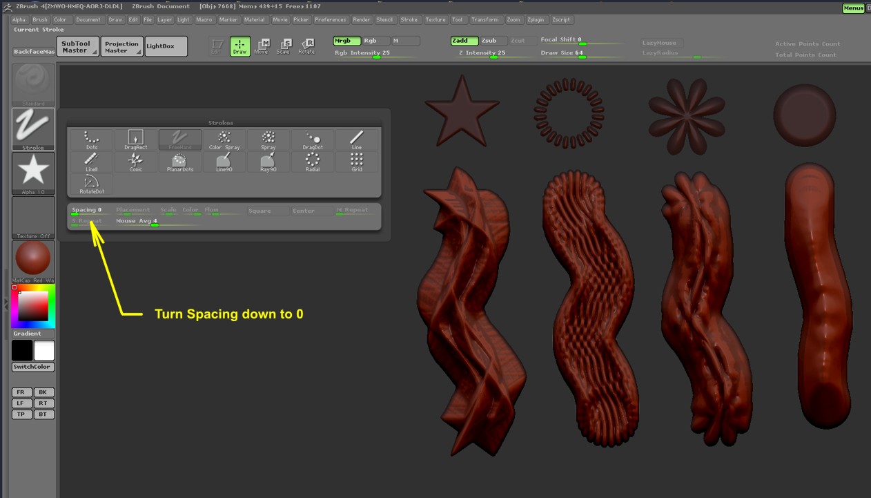 I have a problem with polypainting - ZBrushCentral