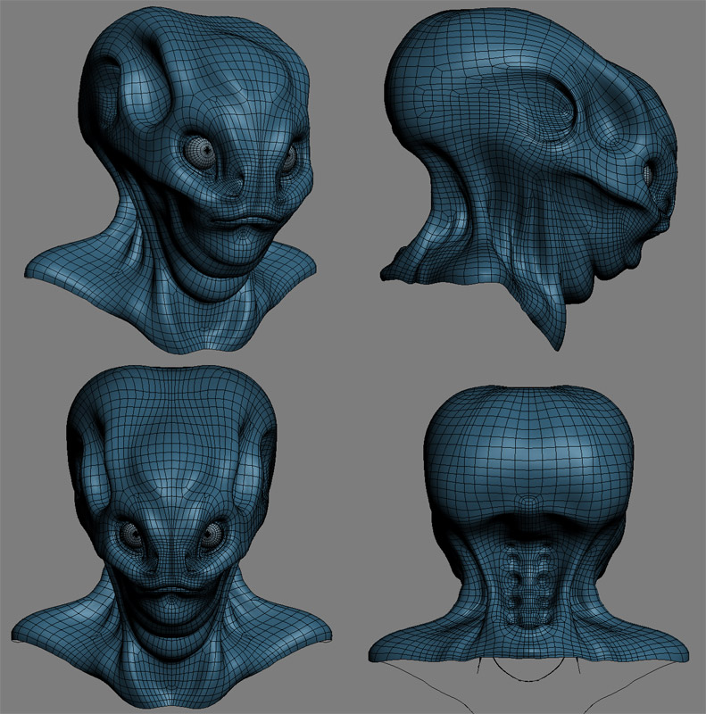 Alien WIP my second ZBrush - ZBrushCentral