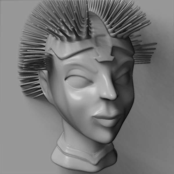 Nephilim (An Exercise in Box and Edge Loop Modelling) (WIP) - ZBrushCentral