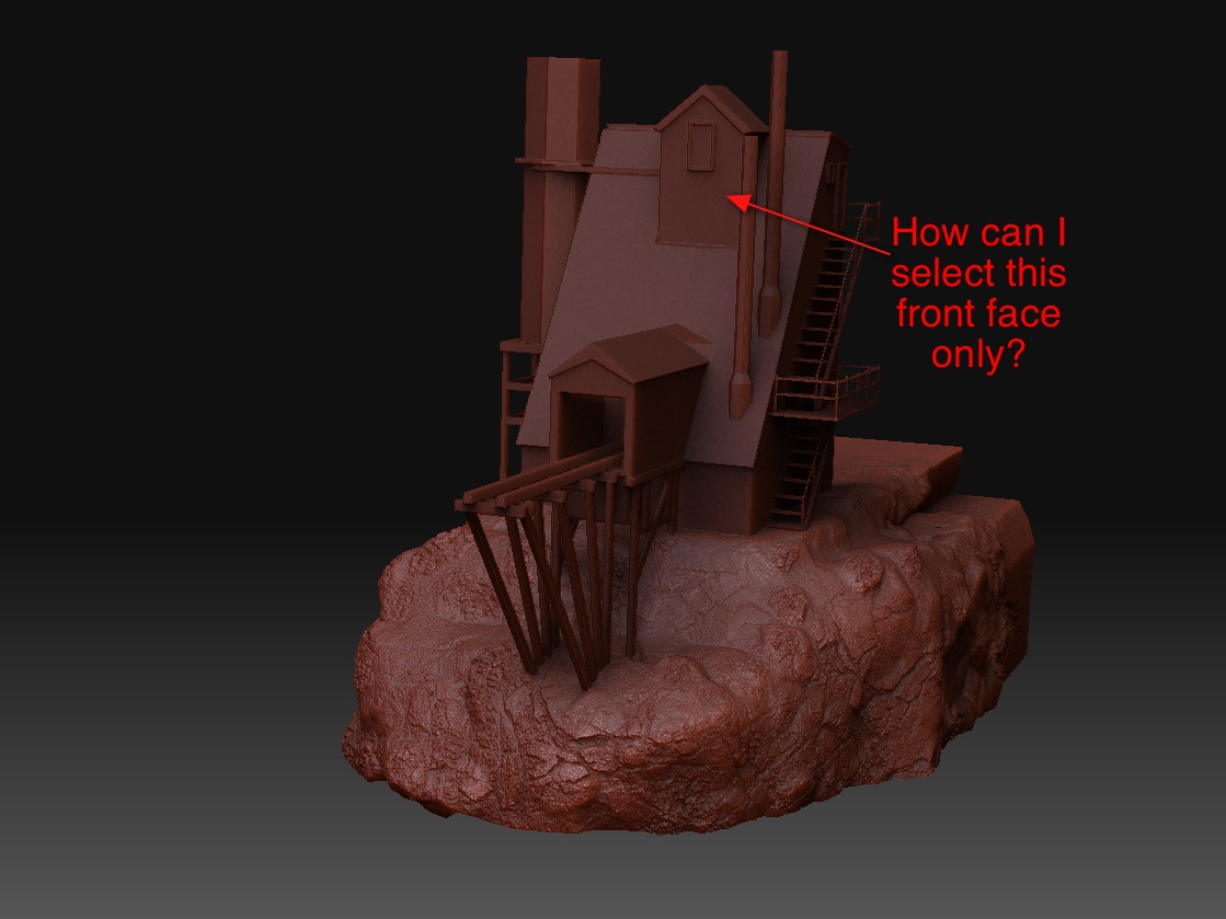 Masking straight edges - ZBrushCentral