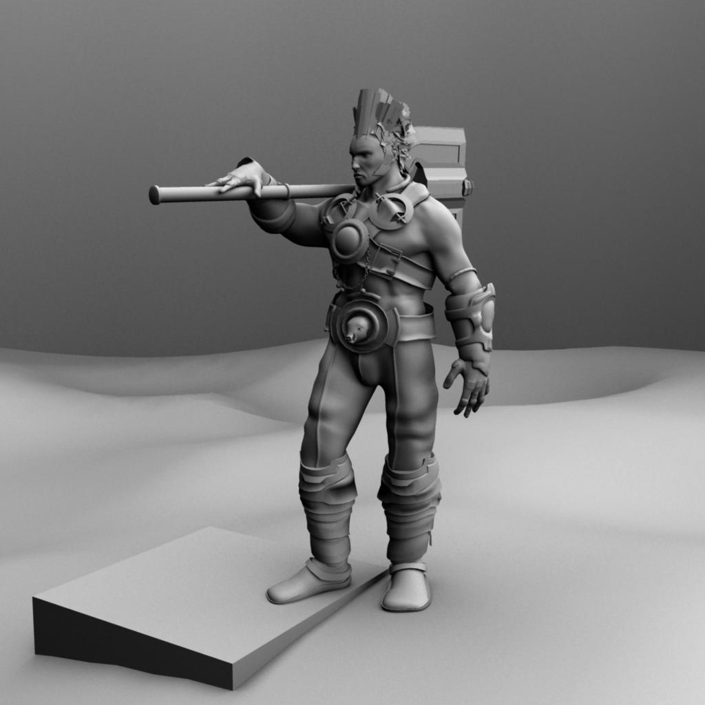 Slaine WIP - ZBrushCentral