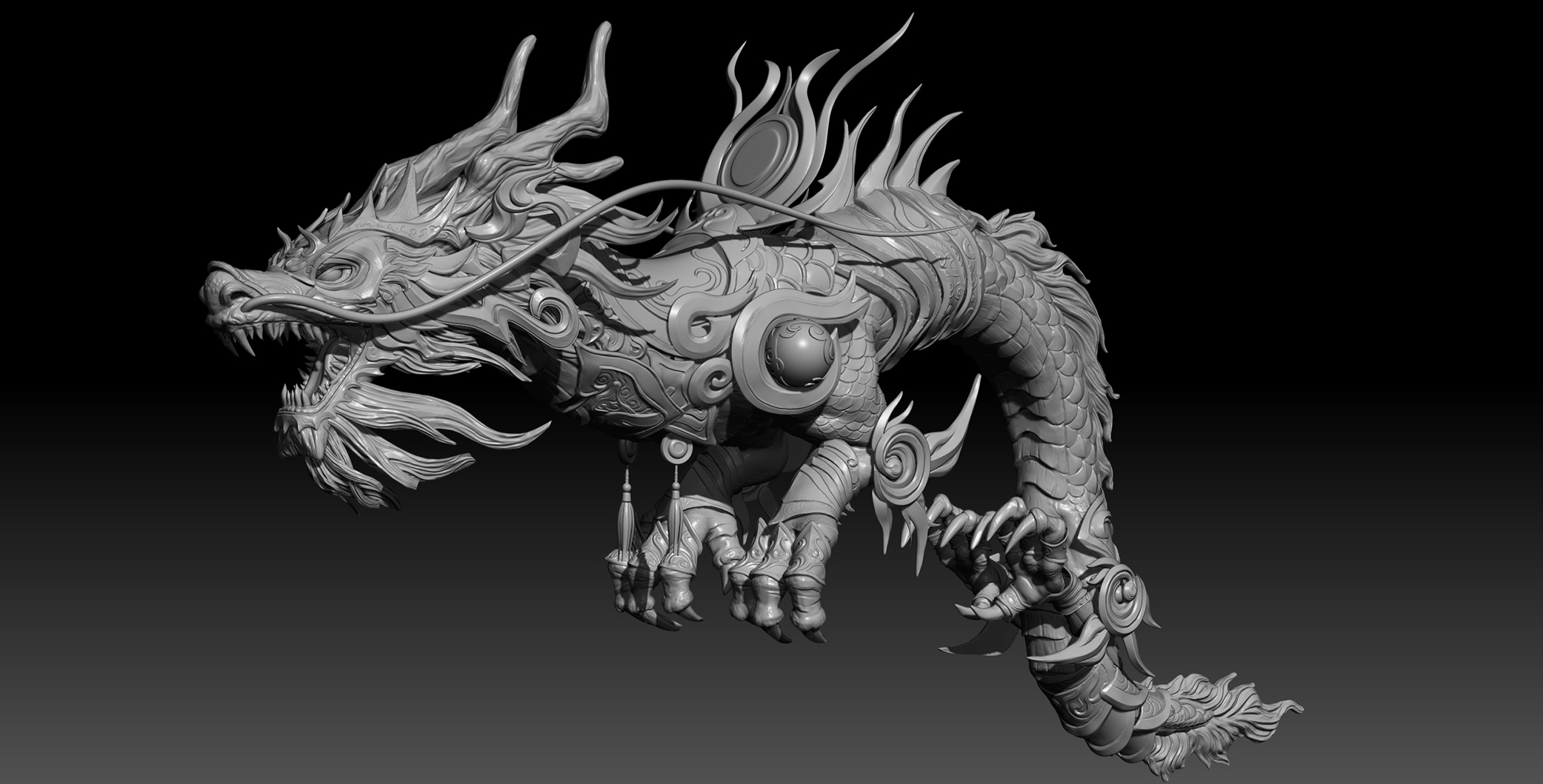 Fly dragon - ZBrushCentral