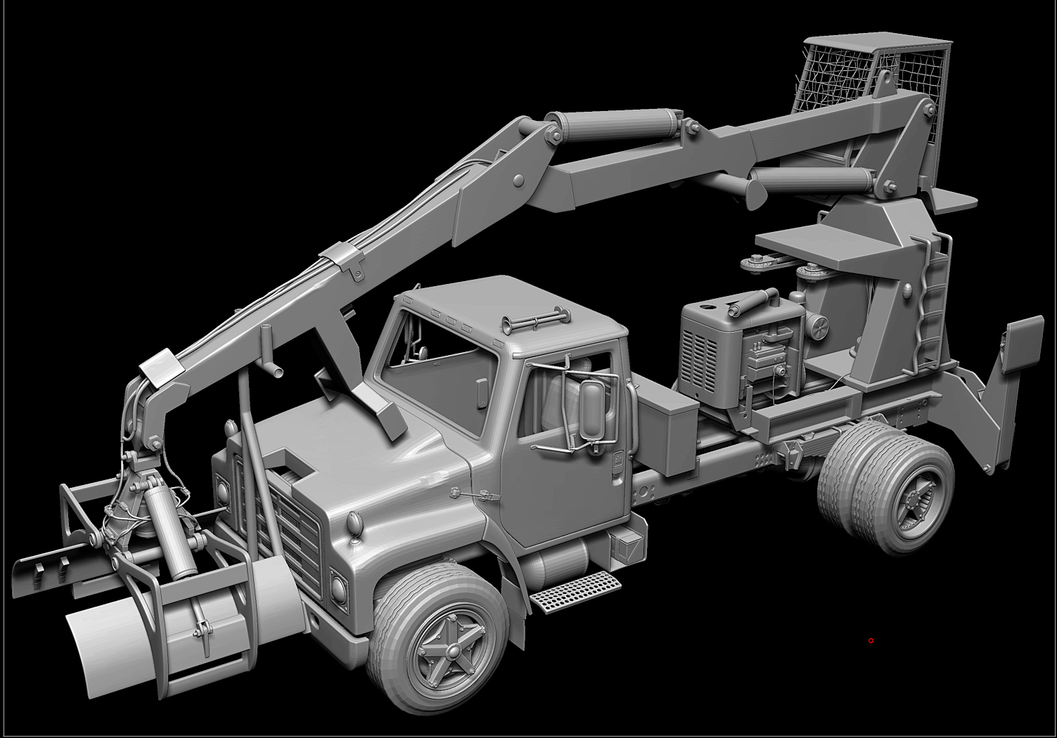 Crazy Construction Vehicle WIP - ZBrushCentral