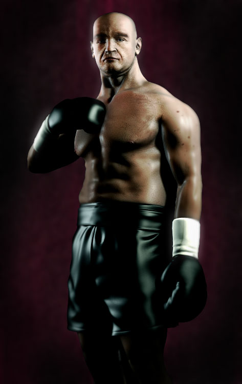 boxing fighter heavyweight (for vfs reel) - ZBrushCentral