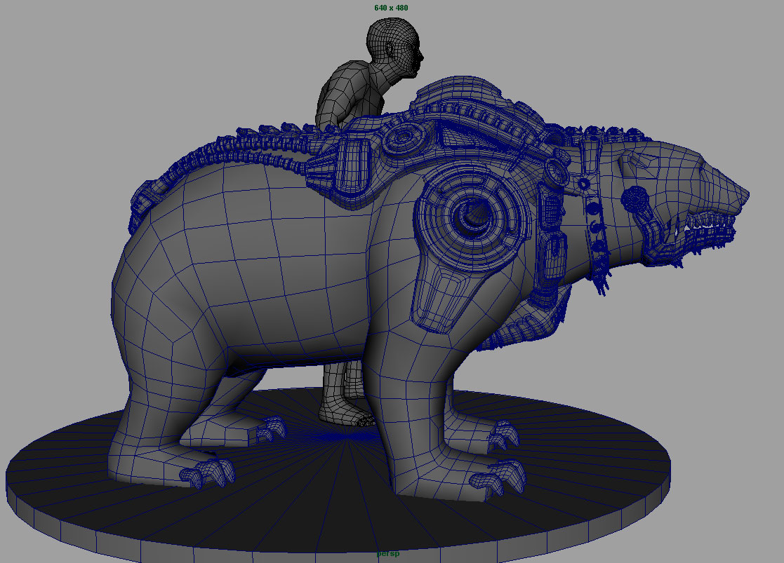 Largin - Female Hunter And Pet (Soleucy) - ZBrushCentral