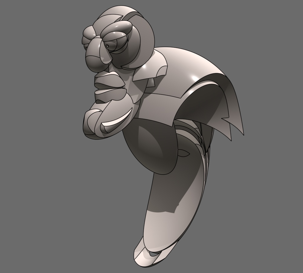 Groboto to ZBrush model - ZBrushCentral