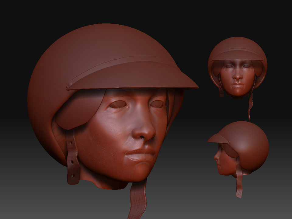 Biker Chick (1st Z3 Sketch) - ZBrushCentral