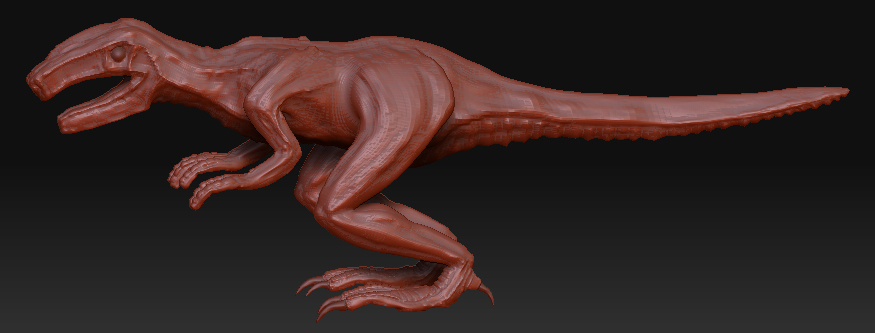 Raptor Wip - ZBrushCentral