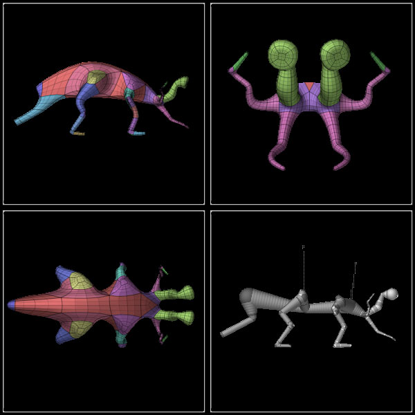 Zsphere animals - Wip - ZBrushCentral