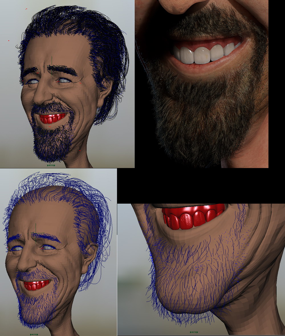 Cartoon portrait-smiling - ZBrushCentral