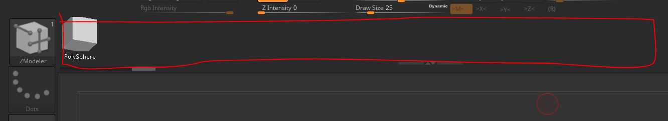 Zmodeler Menu - - ZBrushCentral
