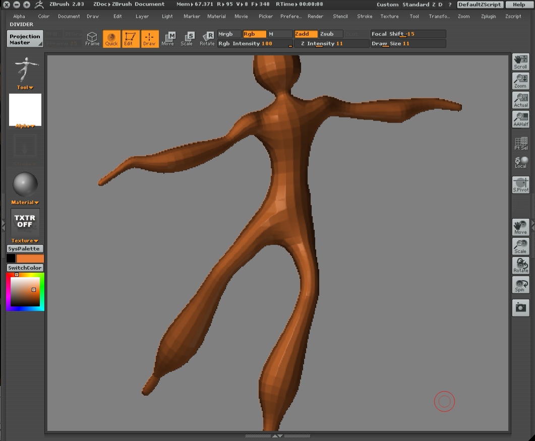 Modeling View problem... - ZBrushCentral