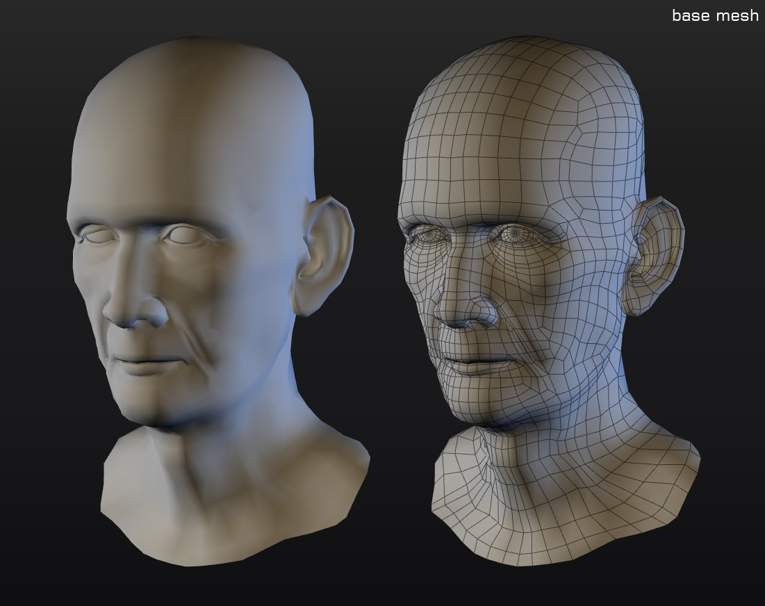 Cambodian Monk's Head - ZBrushCentral