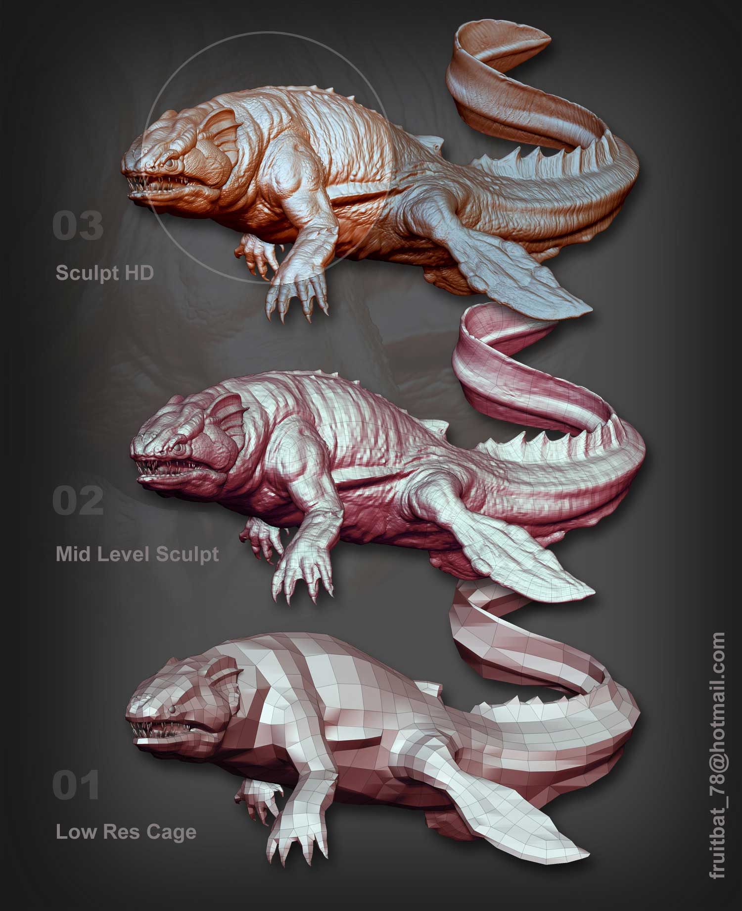 Udasaurus - ZBrushCentral