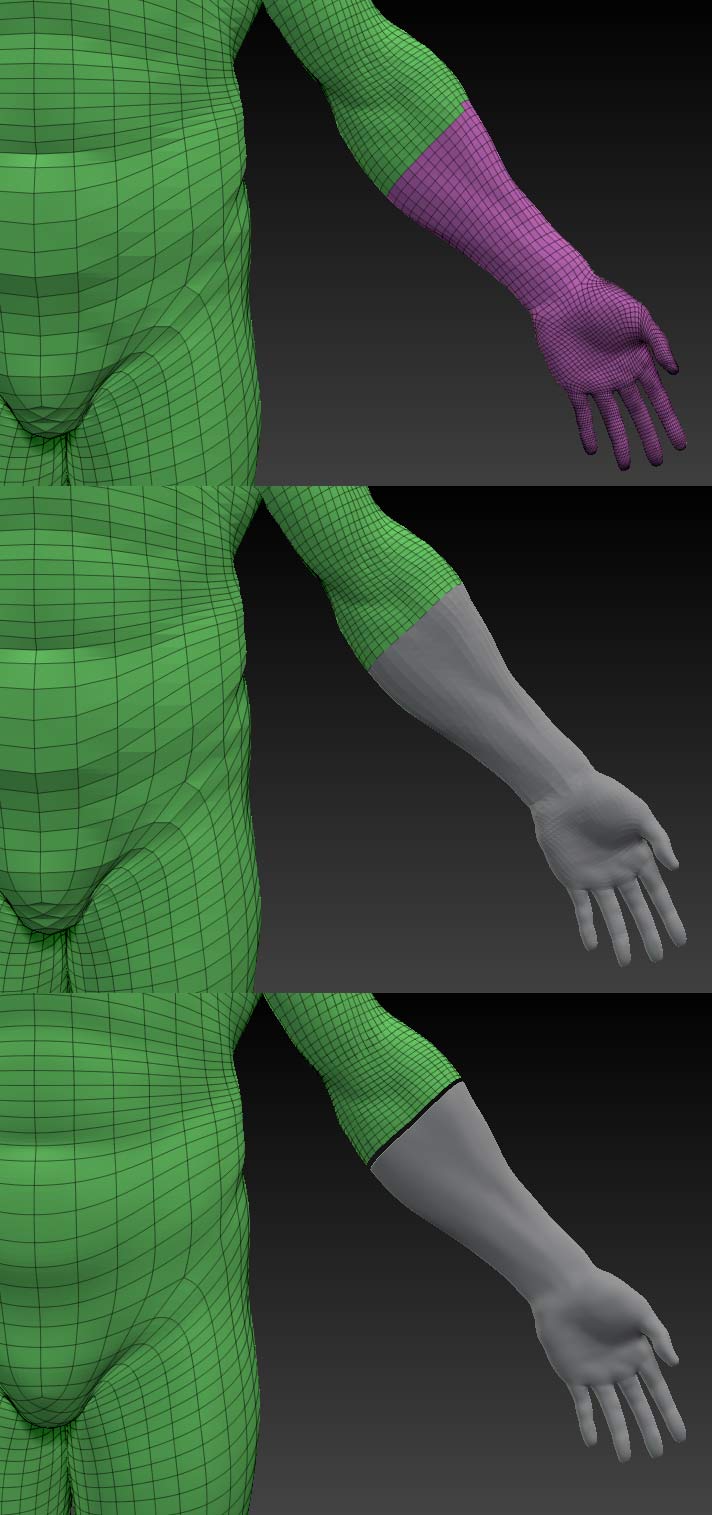 polygroup seams problem - ZBrushCentral