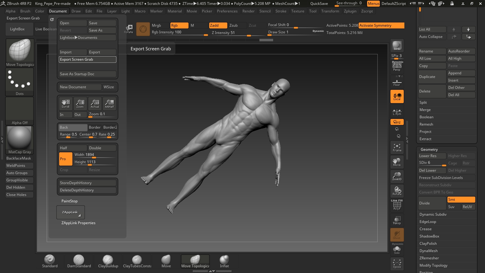 Transpose Master is erasing the subdivisions of my subtool - ZBrushCentral