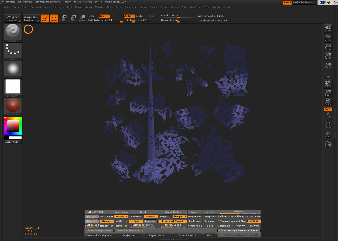 Zmapper Issue (fixed!) - ZBrushCentral