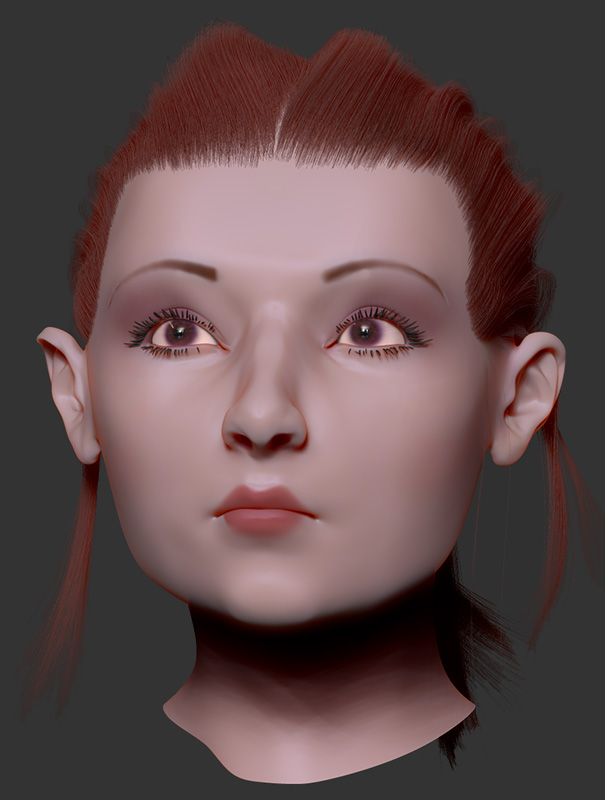 Fibermesh hair fun - ZBrushCentral