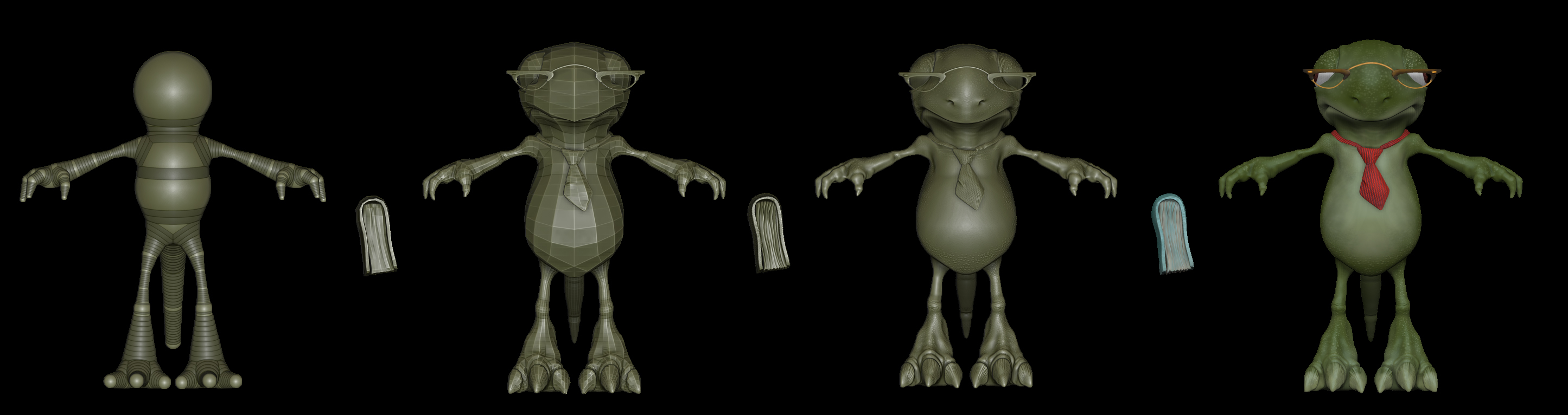 izzy the lizard - ZBrushCentral