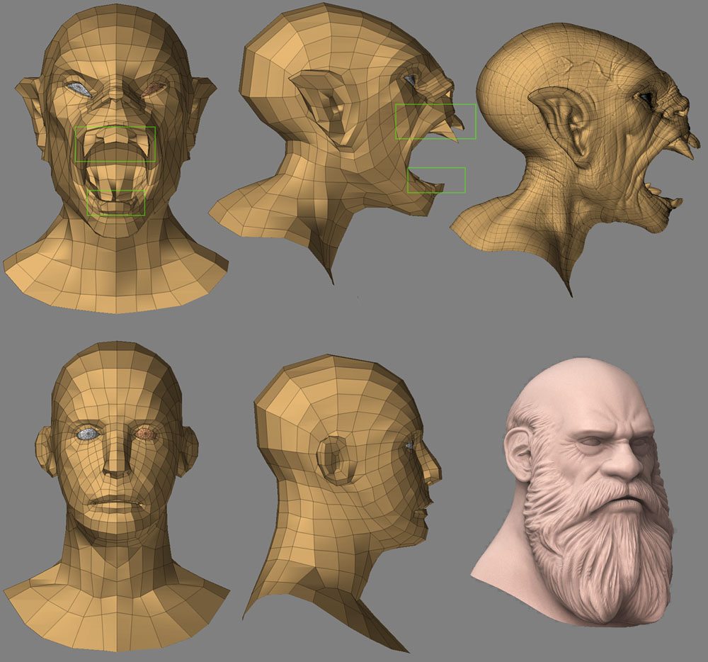 Learning (Ganking) from the masters! - ZBrushCentral