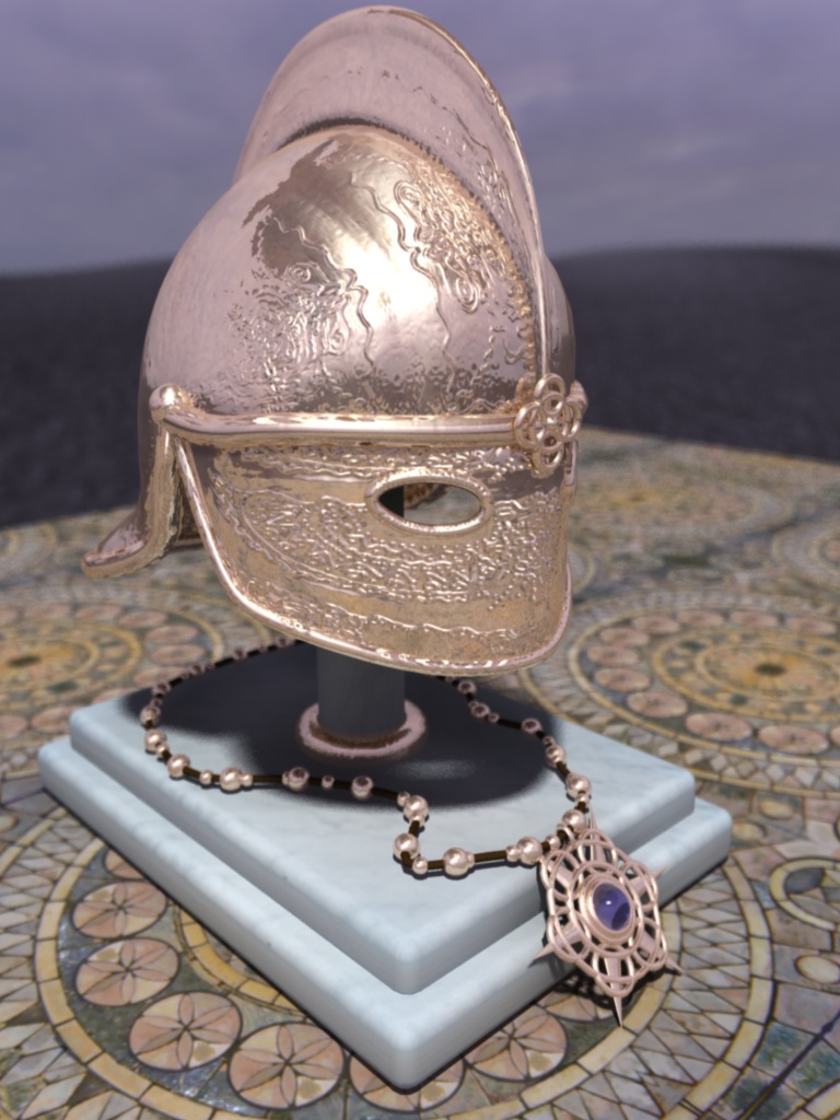 Silver Helmet (wip) - ZBrushCentral