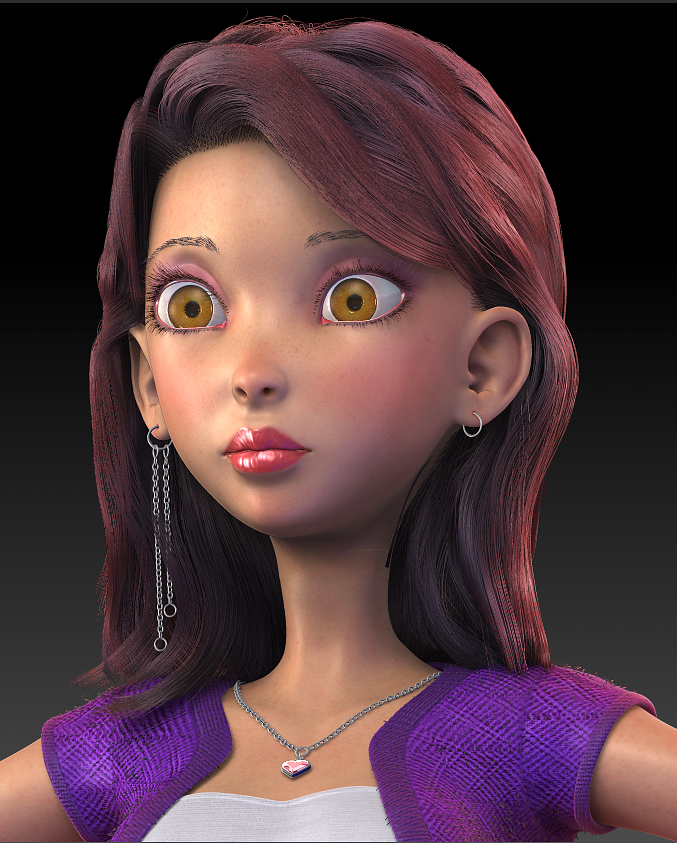 modeling girl - (WIP) - ZBrushCentral