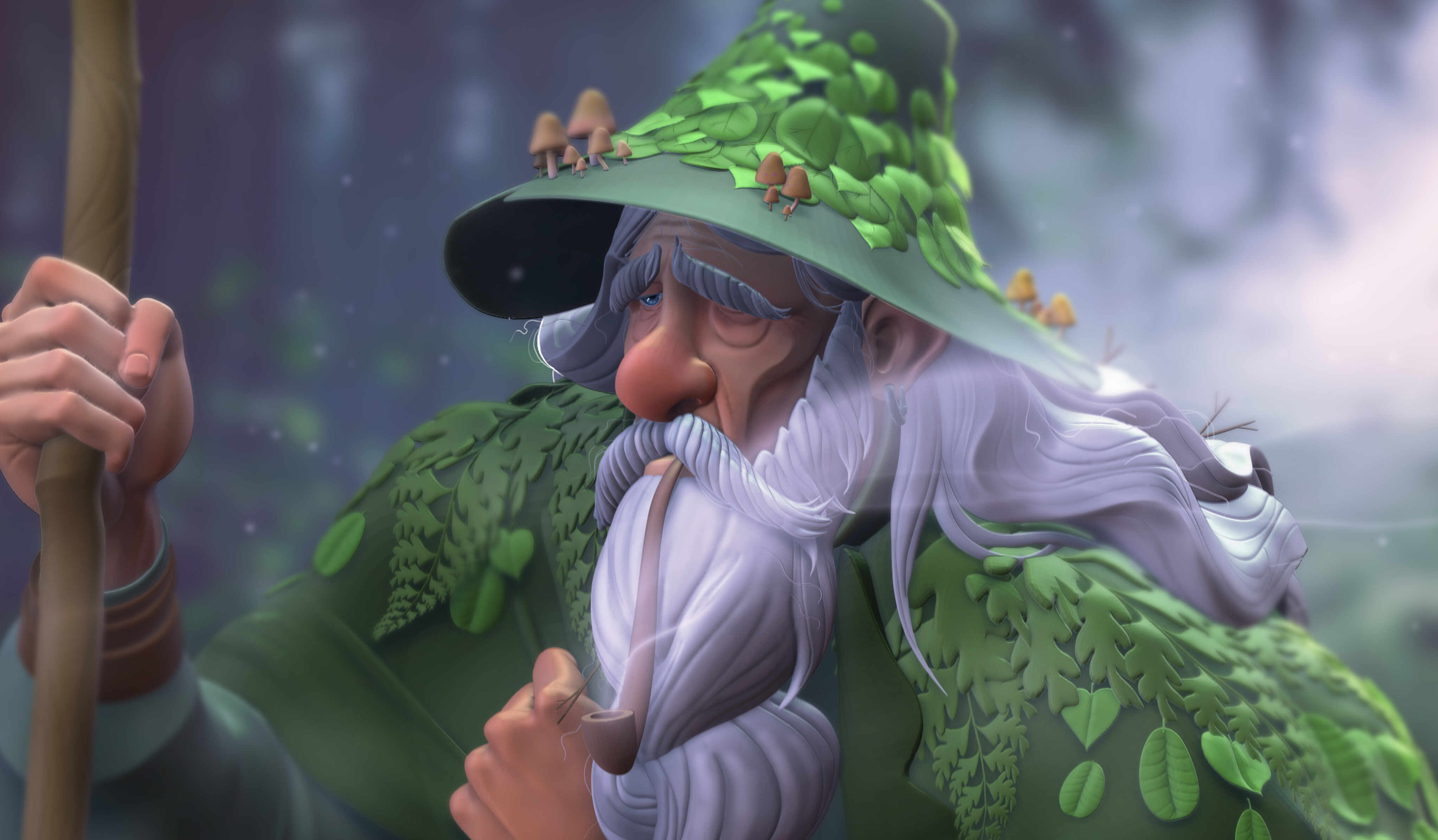 Forest Wizard - ZBrushCentral