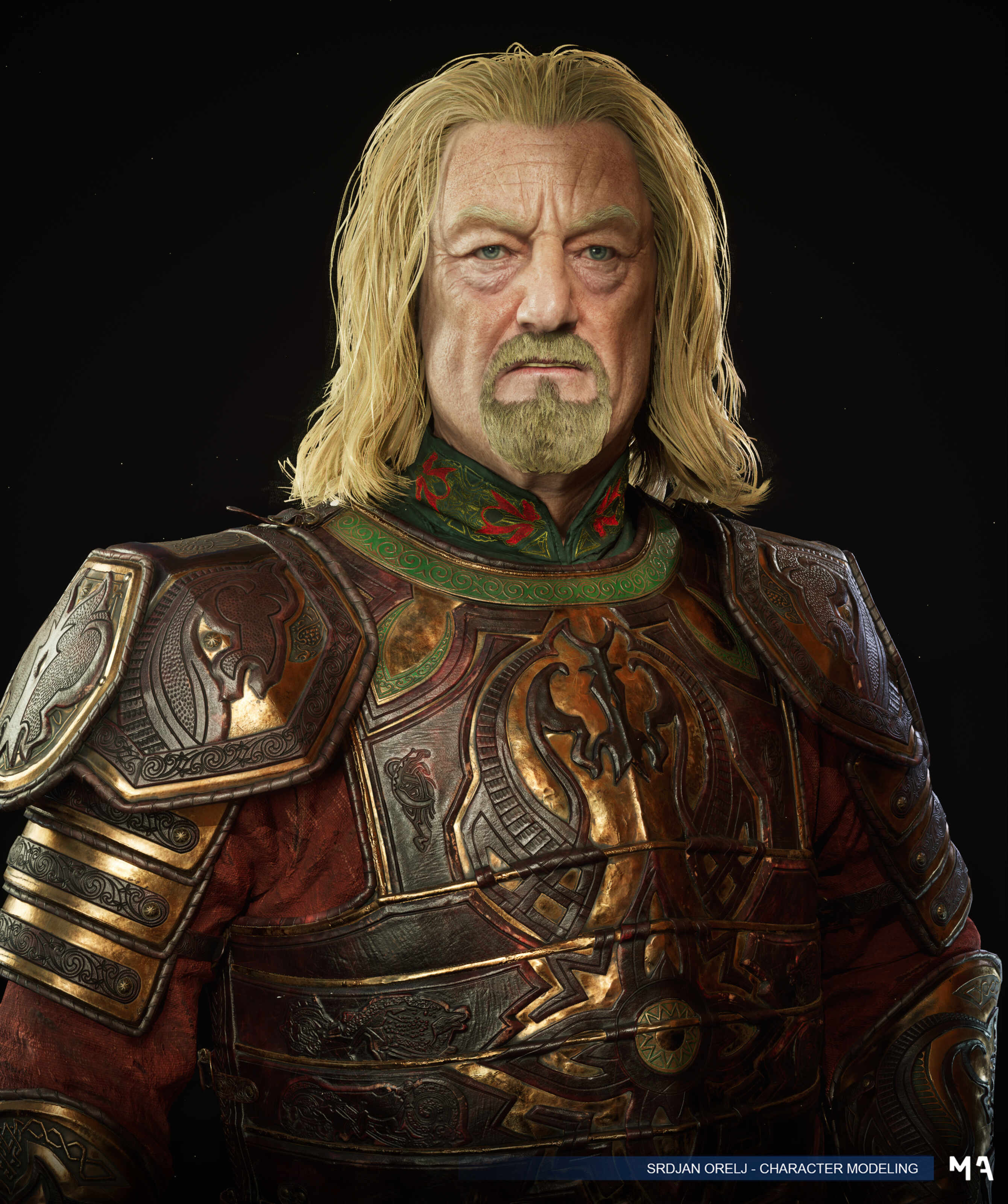 Theoden King of Rohan - ZBrushCentral