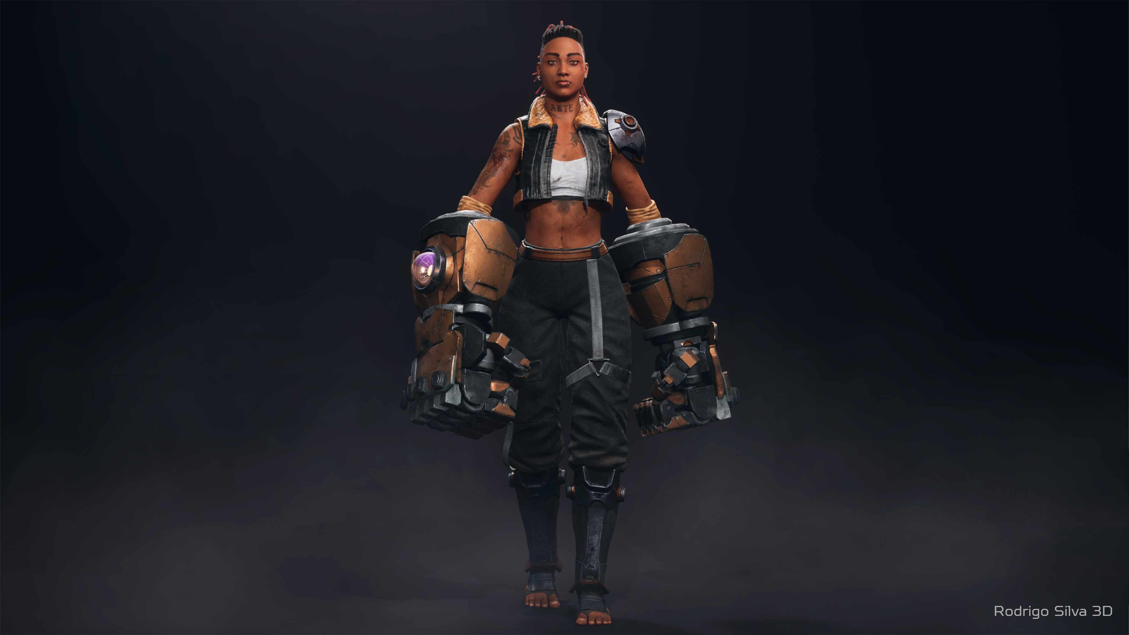 Neagley : Game Character - Real-Time - ZBrushCentral