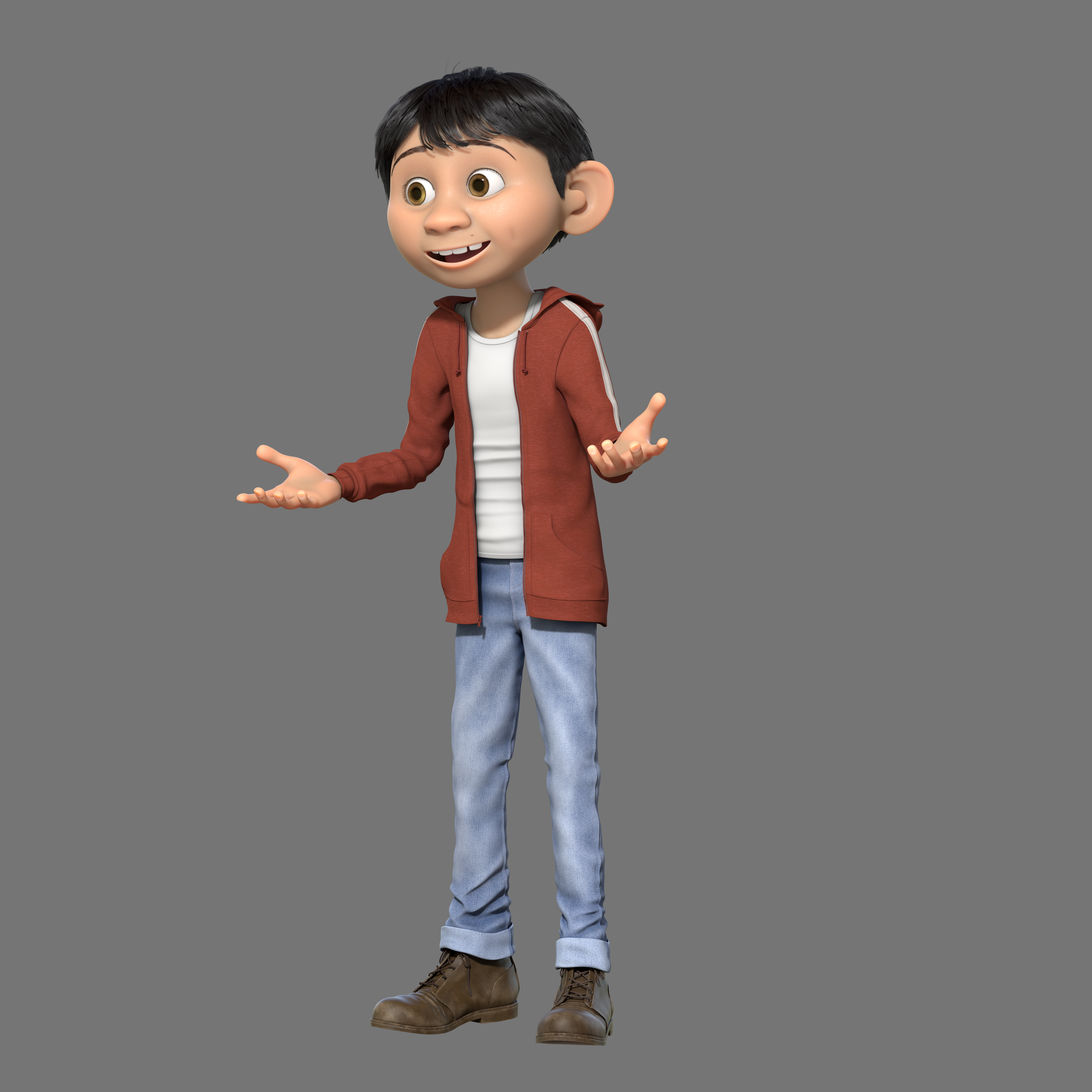 Miguel (Pixar character from the movie COCO) - ZBrushCentral