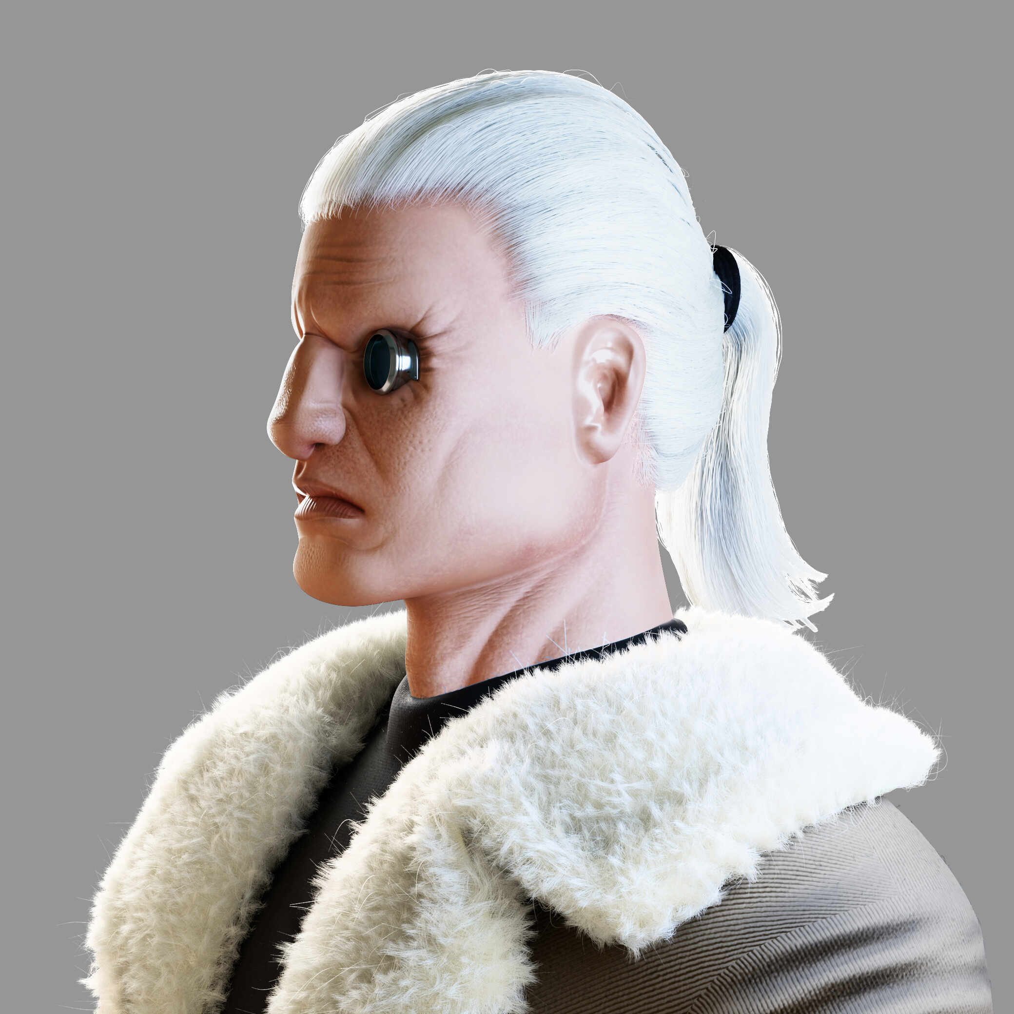 Batou - Ghost in the shell - ZBrushCentral