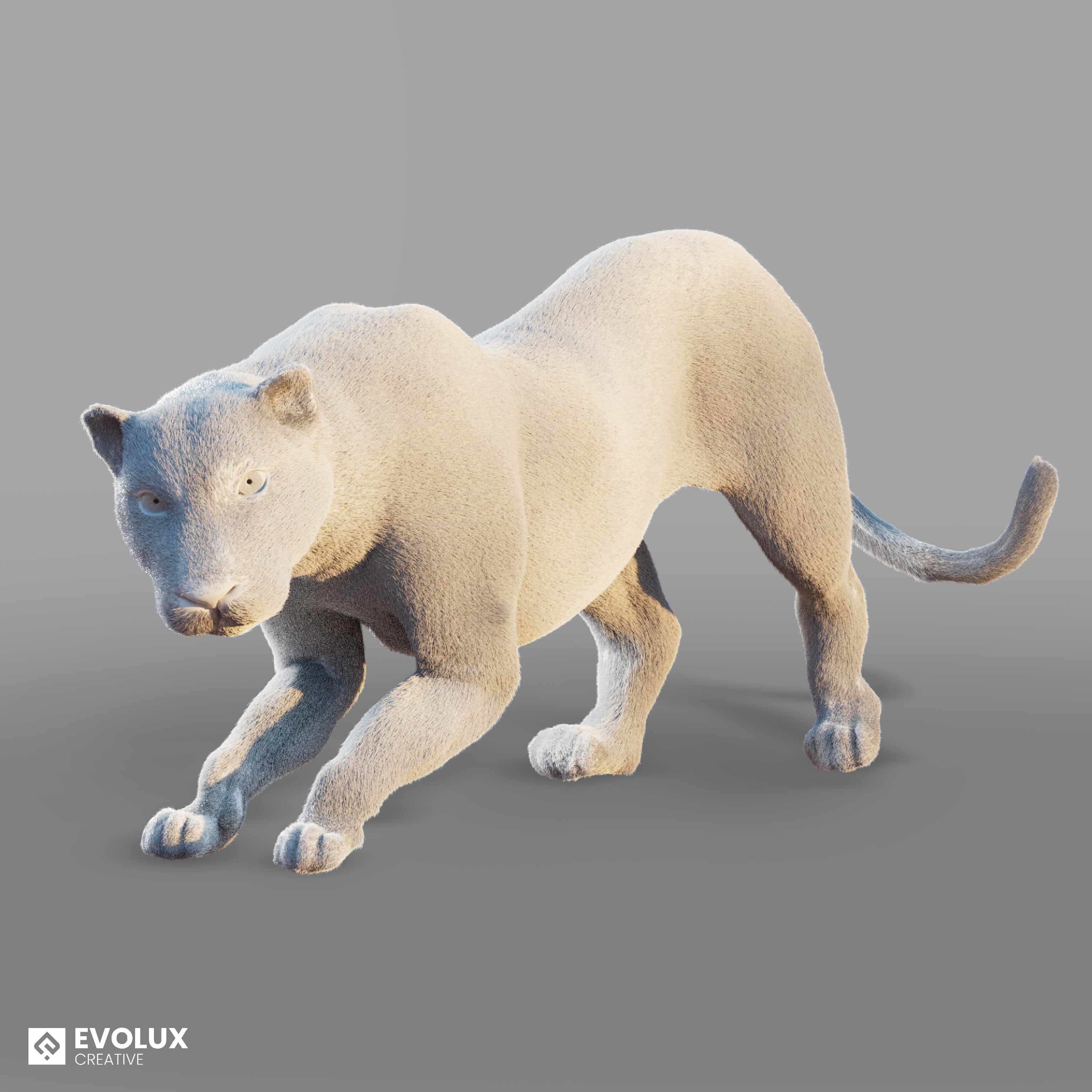 Realistic Leopard 3D Model - Made By Evolux - ZBrushCentral