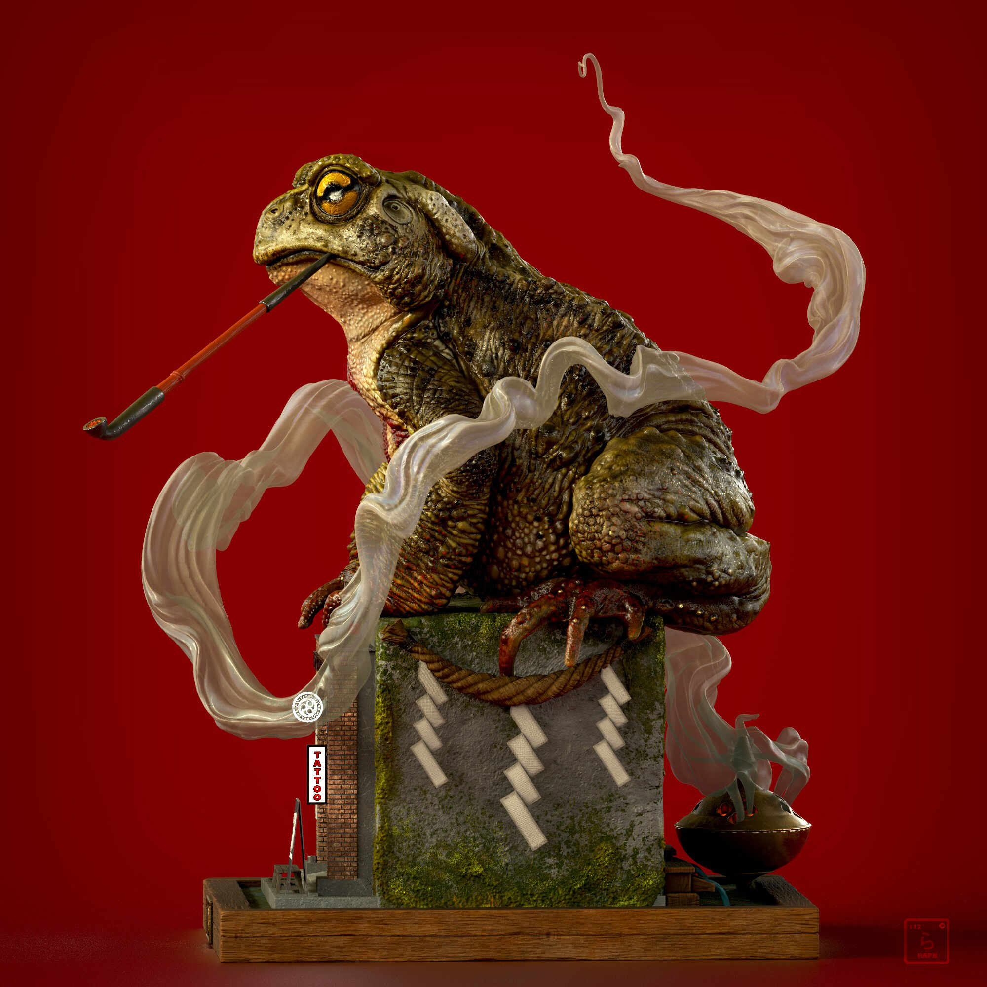 Gaman (我慢 - ZBrushCentral