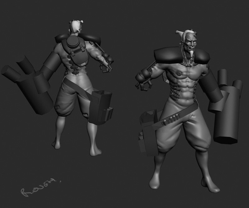 Cyborg Wip - ZBrushCentral