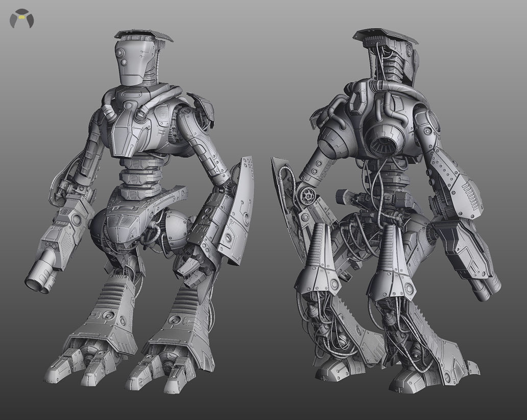 Red Robot - VT-61 - ZBrushCentral