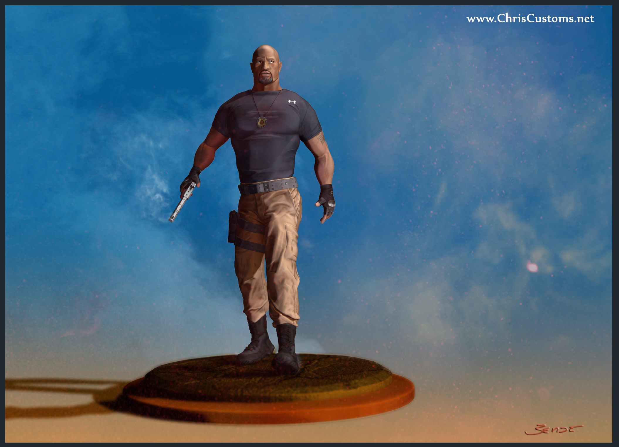 Agent Luke Hobbs: Transposed - ZBrushCentral