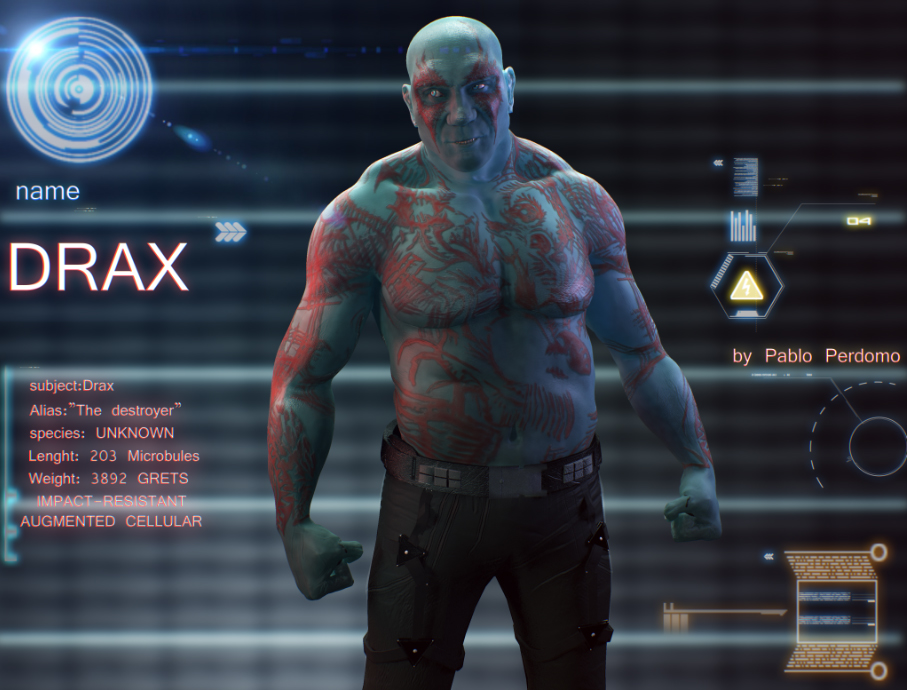 drax guardian galaxy - ZBrushCentral