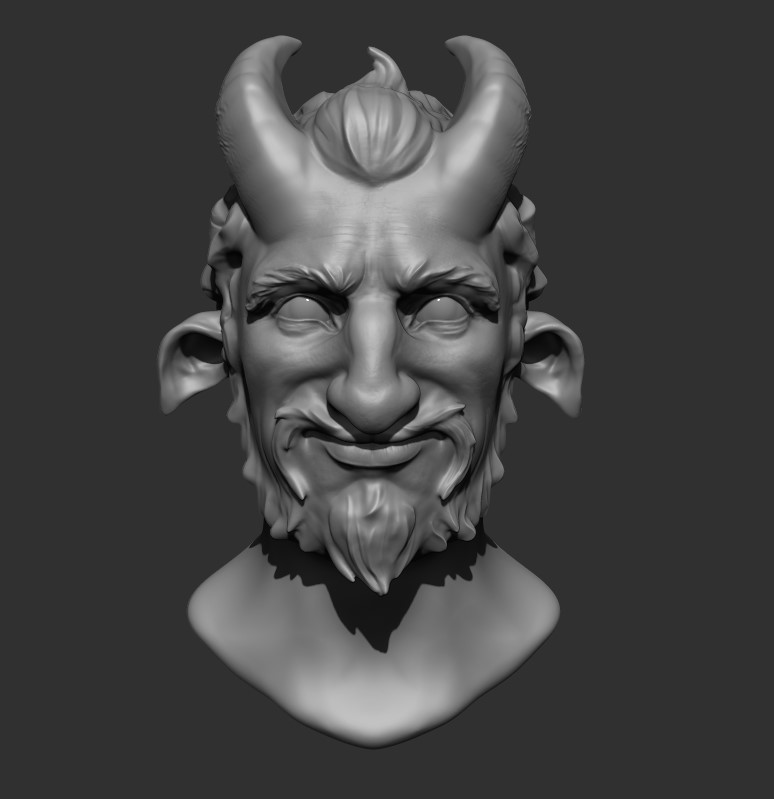 Satyr portraits WIP - ZBrushCentral