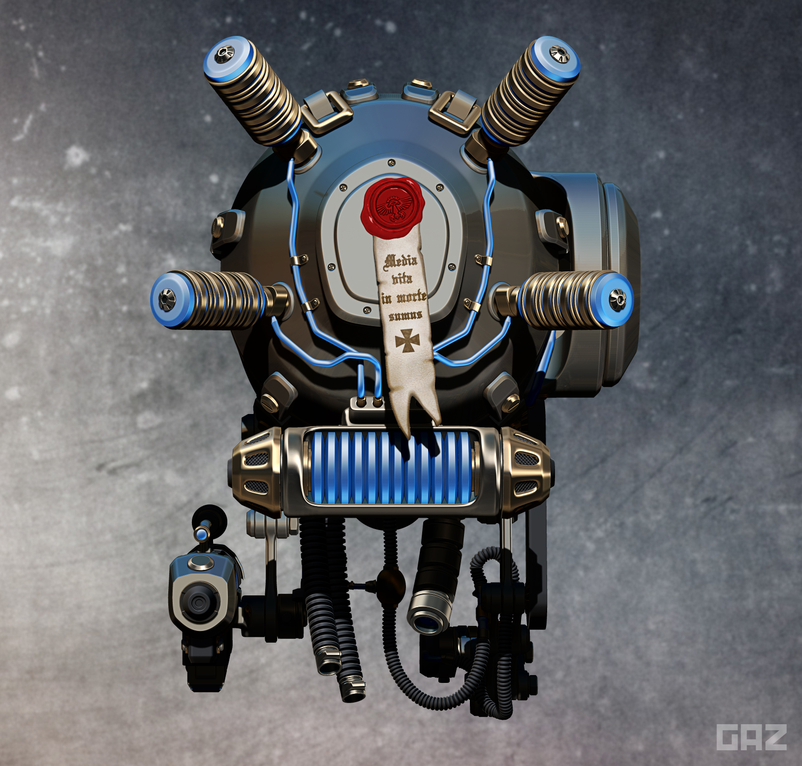 Servo Skull - ZBrushCentral