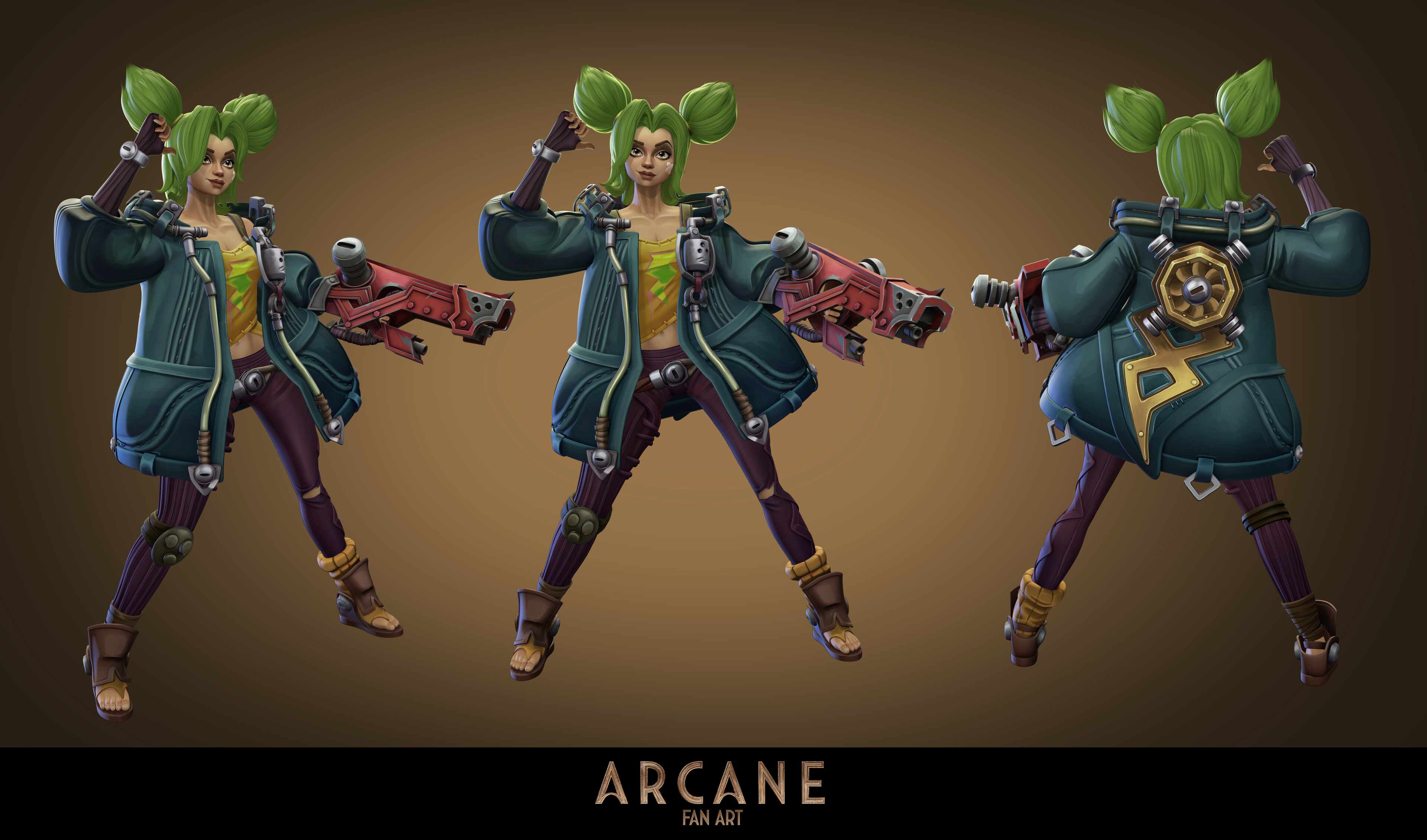 Zeri, the Spark of Zaun - ZBrushCentral