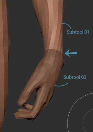 How to combine 2 subtool without a cut - ZBrushCentral