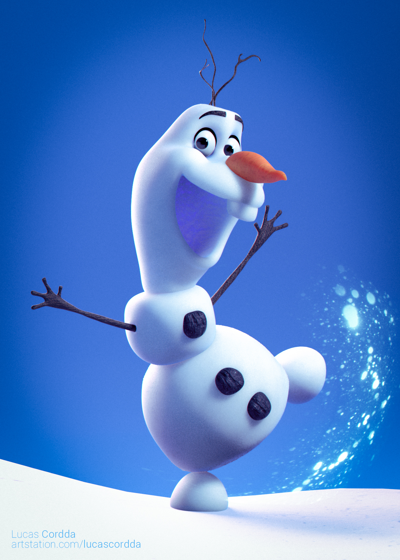 Olaf ZBrushCentral