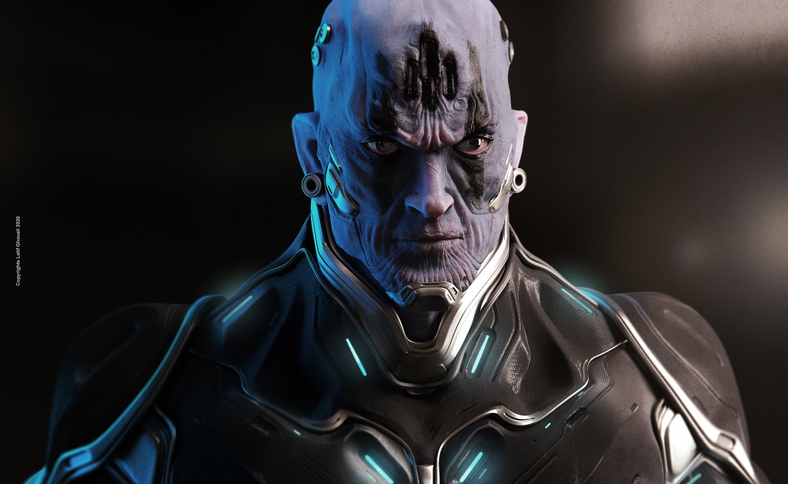 The Alien Commander - ZBrushCentral