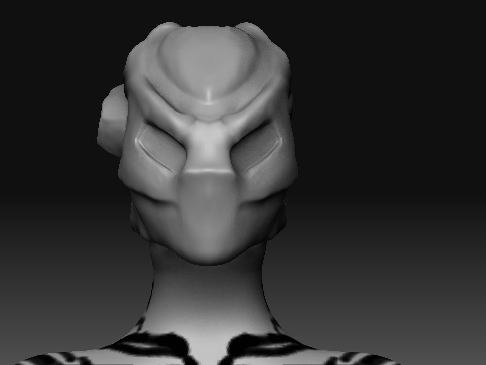 Female Predator head - ZBrushCentral