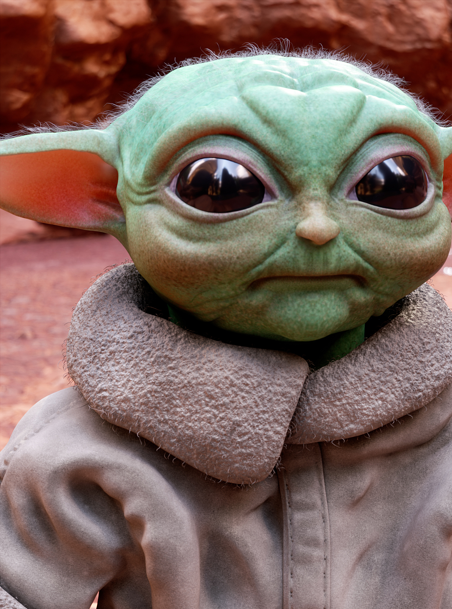 Grogu - ZBrushCentral