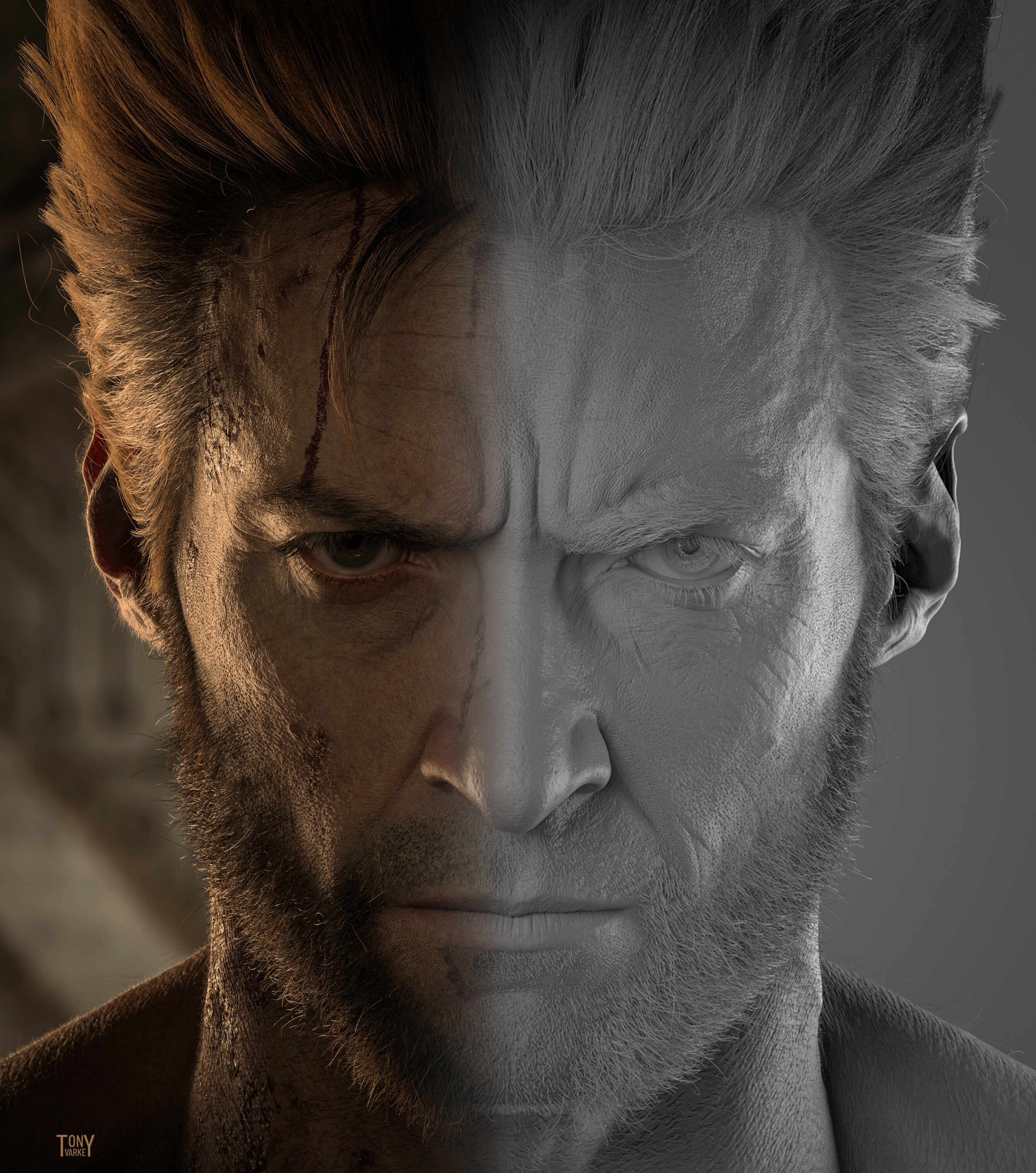 Project_Wolverine(HughJackman) : Part one - ZBrushCentral