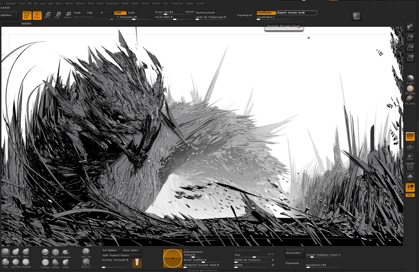 Wurm - Polysketch - ZBrushCentral