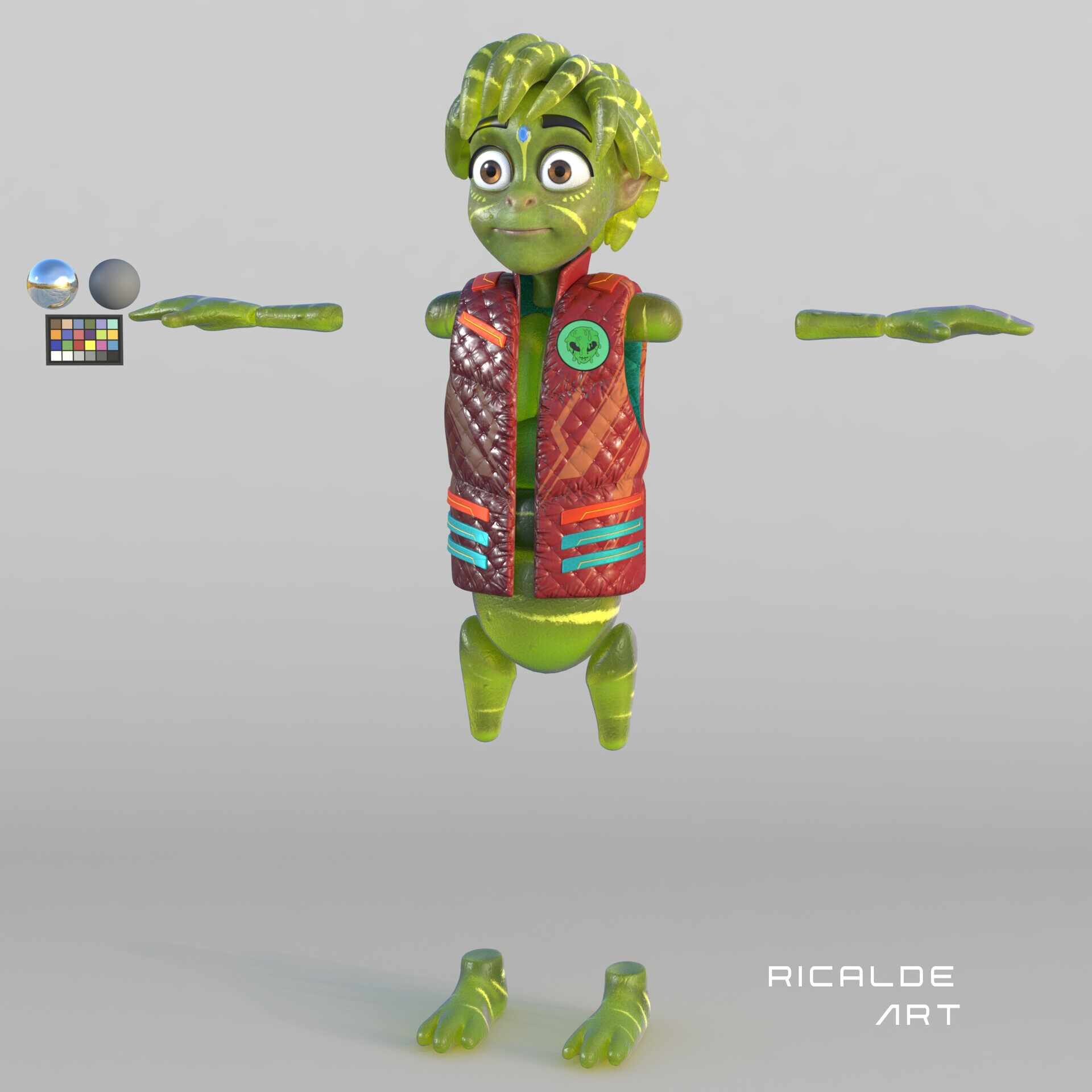 Character development, Bloomie - ZBrushCentral